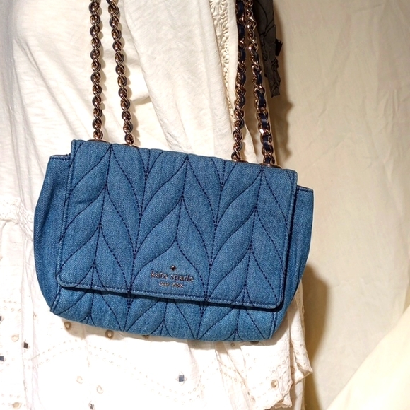 kate spade | Bags | Kate Spade Denim Crossbody Nwot | Poshmark